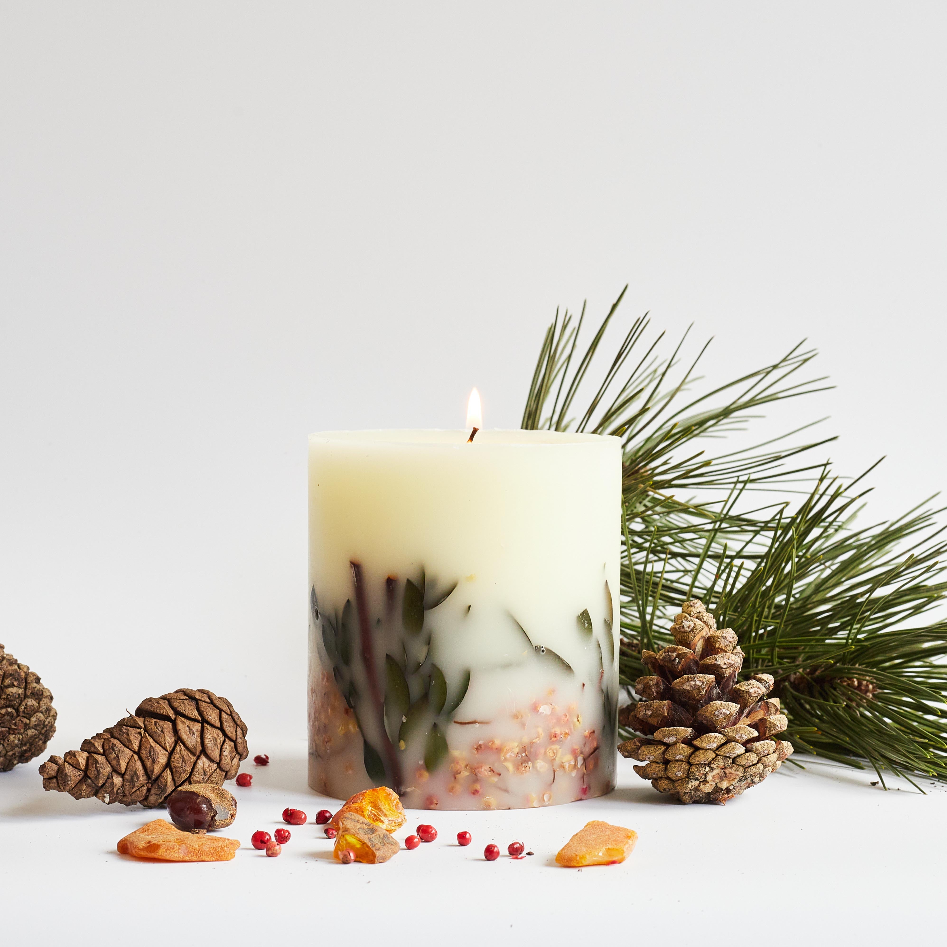 Pine & Pink Pepper Medium Luxury Scented Botanical Candle – Lower Lodge ...